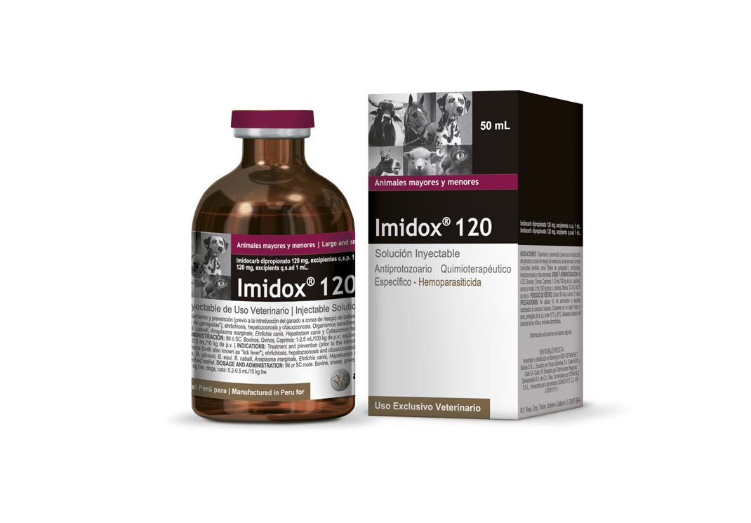 Imidox® 120 | Solución Inyectable | Agrovet